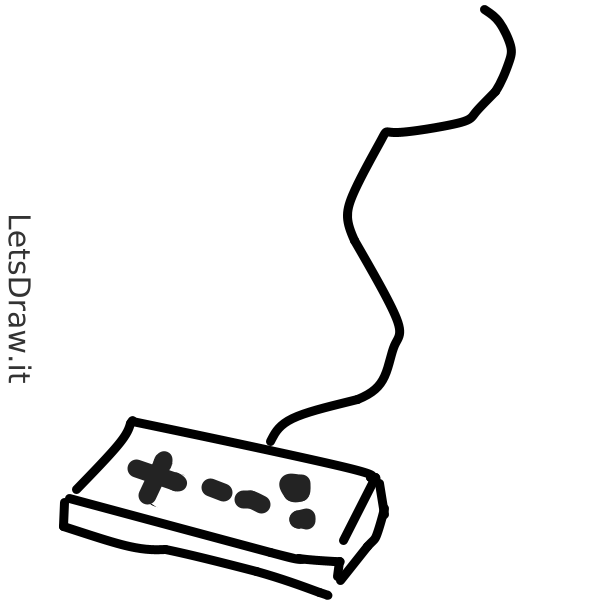 How to draw video game / 8fompjnbo.png / LetsDrawIt