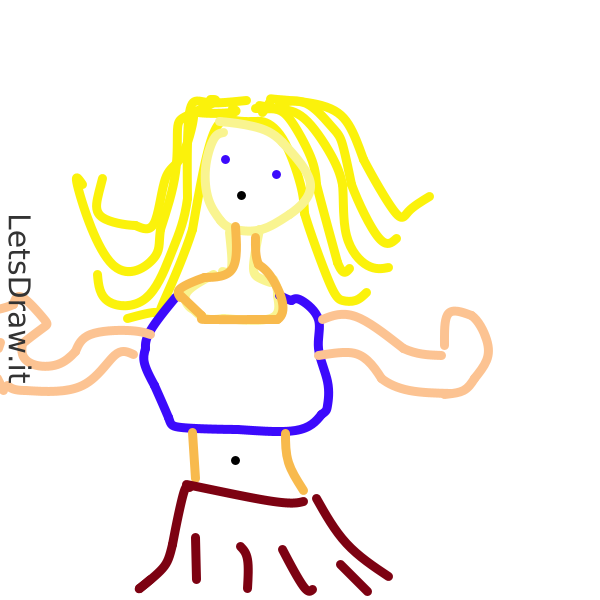 How to draw barbie / 8gkgk38dx.png / LetsDrawIt