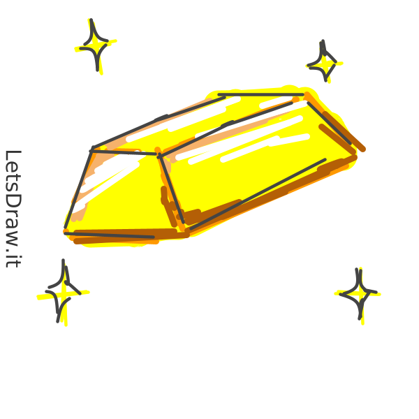 How to draw gold / 8h3mfruqa.png / LetsDrawIt