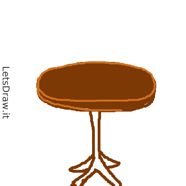 How to draw table / 8hhhob5xg.png / LetsDrawIt