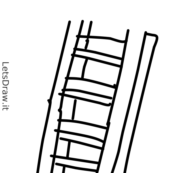 How to draw ladder / 8kp9n3736.png / LetsDrawIt