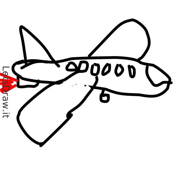 How to draw aircraft / 8ktaefu9z.png / LetsDrawIt