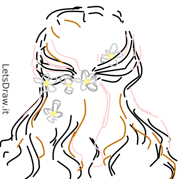 How to draw daisy / 8mpncn3ke.png / LetsDrawIt