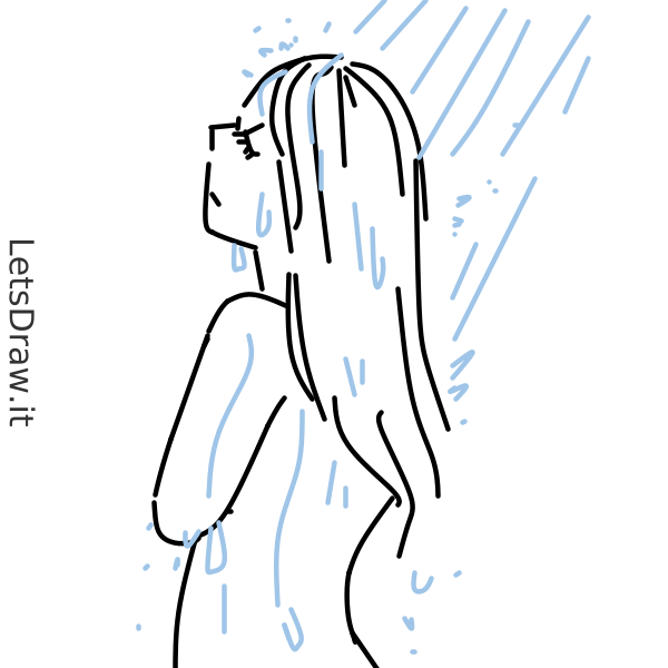 How to draw shower / 8nneggcbc.png / LetsDrawIt