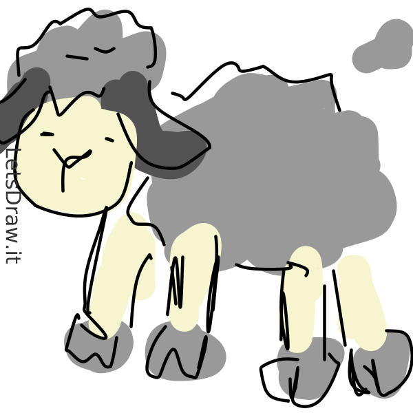 How to draw black sheep / 8oi5ps9ry.png / LetsDrawIt