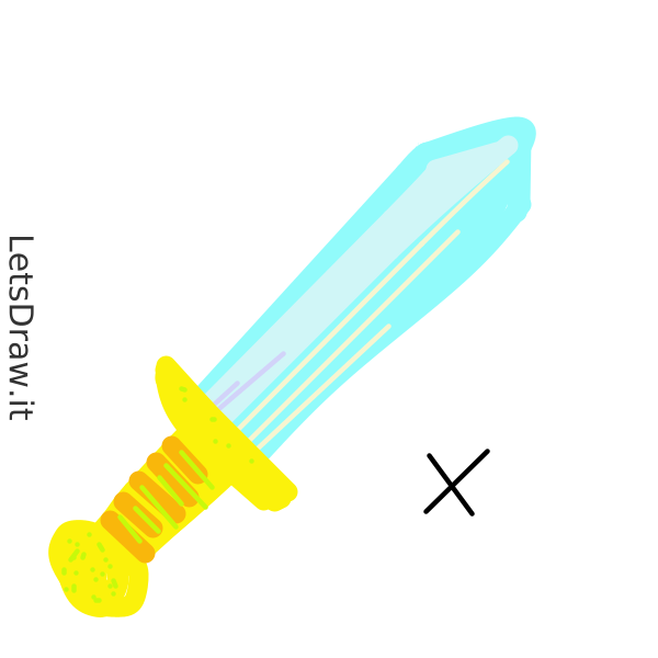 How to draw Swords / 8ozojwnzj.png / LetsDrawIt