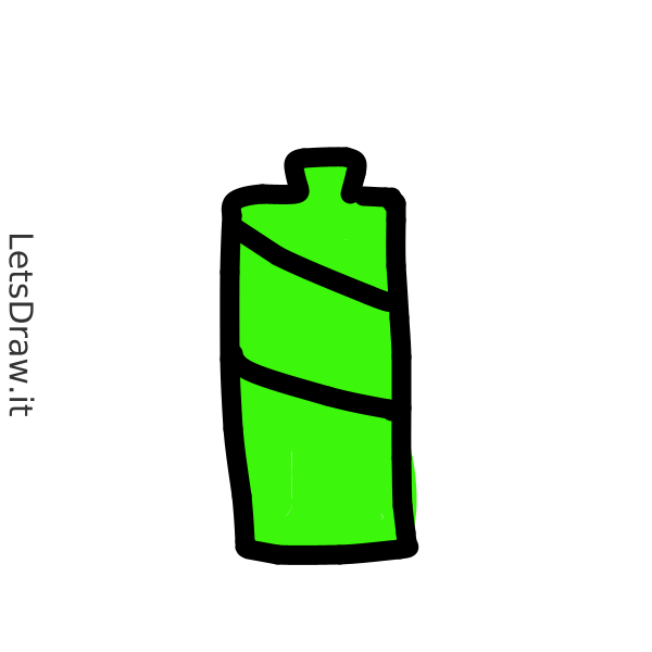 How to draw battery / 8p59mnd7k.png / LetsDrawIt