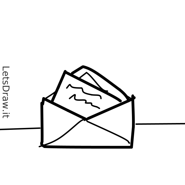 How to draw envelope / 8qbzniq19.png / LetsDrawIt