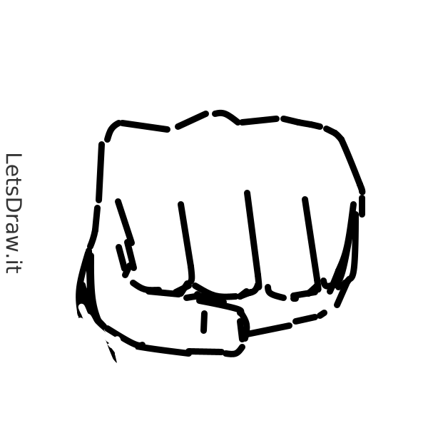 How to draw punch / 8rpxcotwk.png / LetsDrawIt