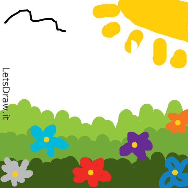 How to draw garden / 8rqqx7smy.png / LetsDrawIt