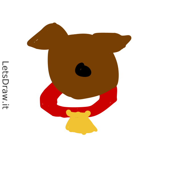 How to draw dog collar / 8t59gbd4u.png / LetsDrawIt