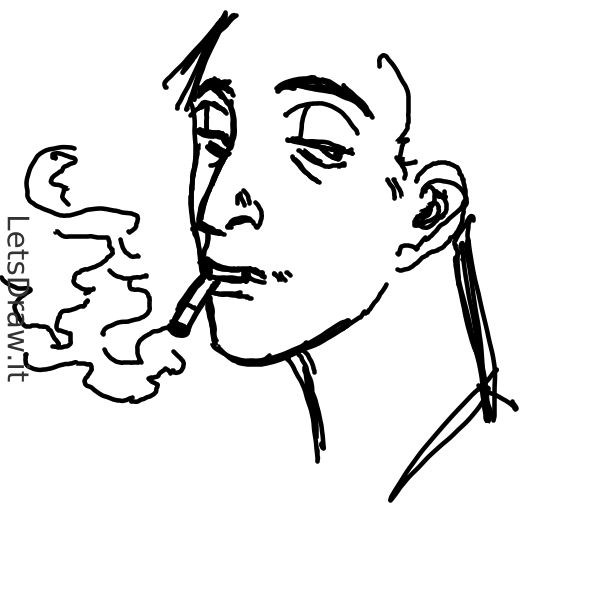 How to draw cigarette / 8u11xhdpp.png / LetsDrawIt