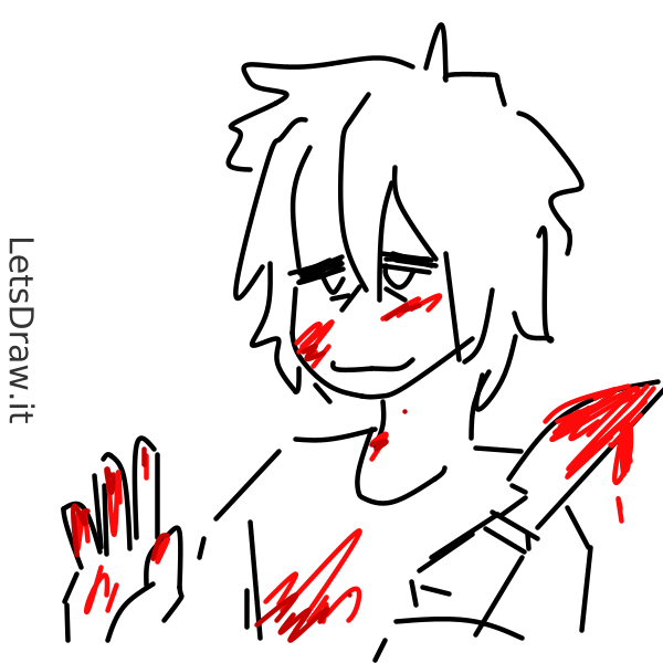 How to draw serial killer / 8wr1cuoy3.png / LetsDrawIt