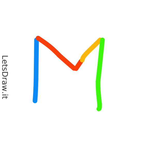 How to draw Gmail / 8yf5m9ryn.png / LetsDrawIt