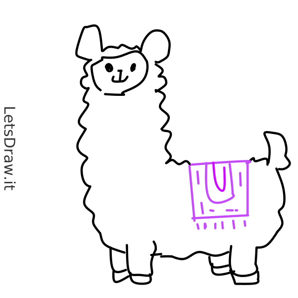 How to draw lama / 8z18jxzdg.png / LetsDrawIt