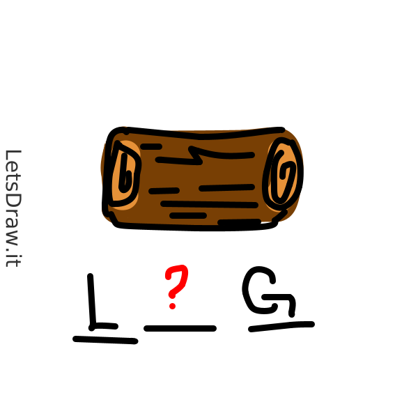 How to draw log / 9188edhgo.png / LetsDrawIt