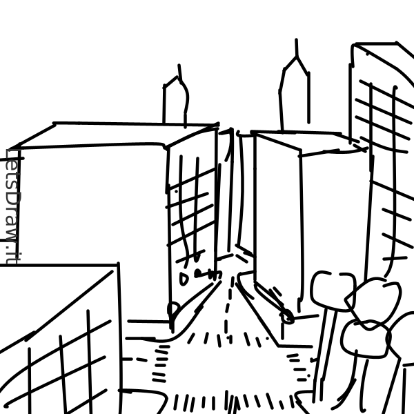 How to draw city / 93bnk5s9u.png / LetsDrawIt