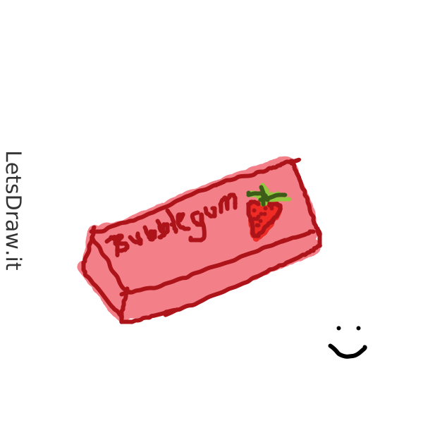 How to draw chewing gum / 94csqi3uw.png / LetsDrawIt