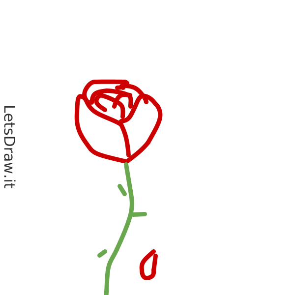 Derrick Rose Simple Drawing