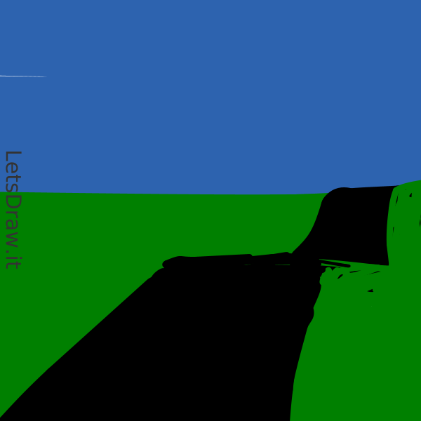 How to draw road / 97b8bsuxb.png / LetsDrawIt