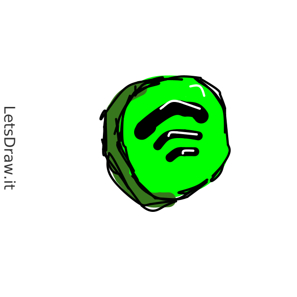 How to draw Spotify / 97oen1yxm.png / LetsDrawIt