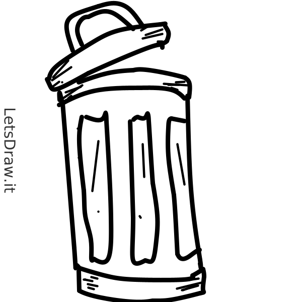 How to draw trash / 9apafke18.png / LetsDrawIt