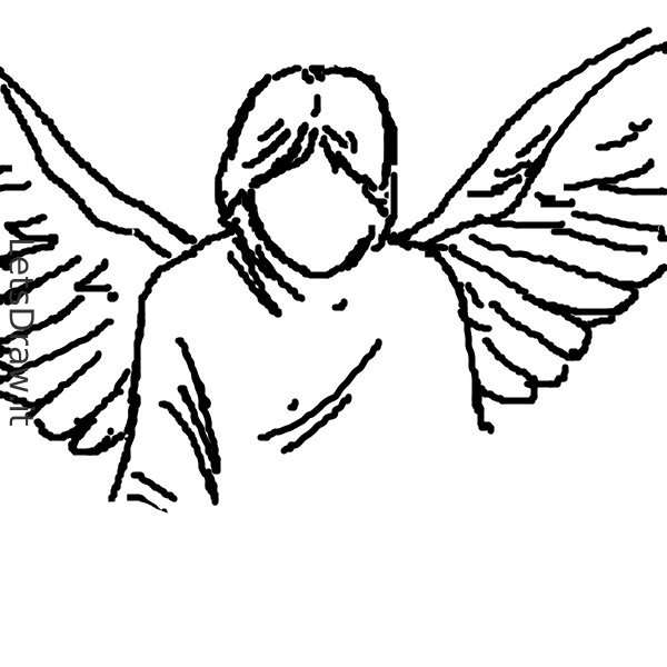 How to draw angel / 9ba81ji1m.png / LetsDrawIt