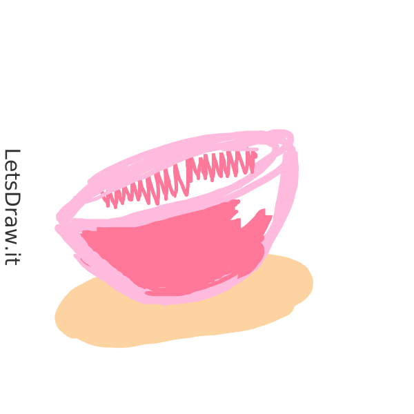 How to draw bowl / 9byef7a58.png / LetsDrawIt