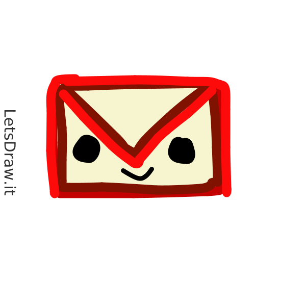 How to draw Gmail / 9c8zkho47.png / LetsDrawIt