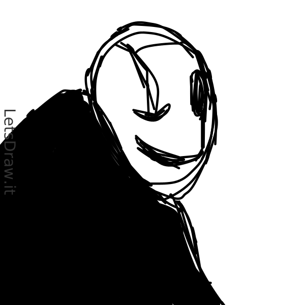 How to draw monster / 9ds1nr4rw.png / LetsDrawIt