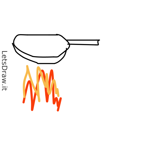 How to draw frying pan / 9et7m9rft.png / LetsDrawIt