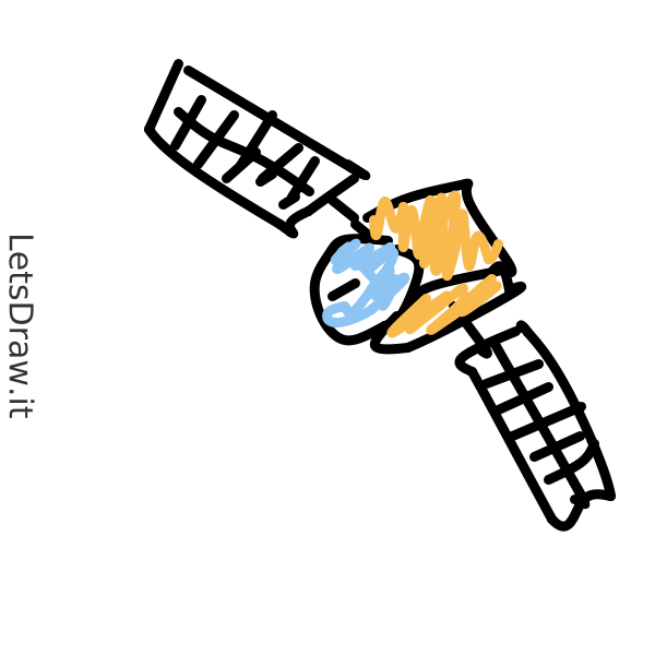 How to draw satellite / 9gpnkh55f.png / LetsDrawIt