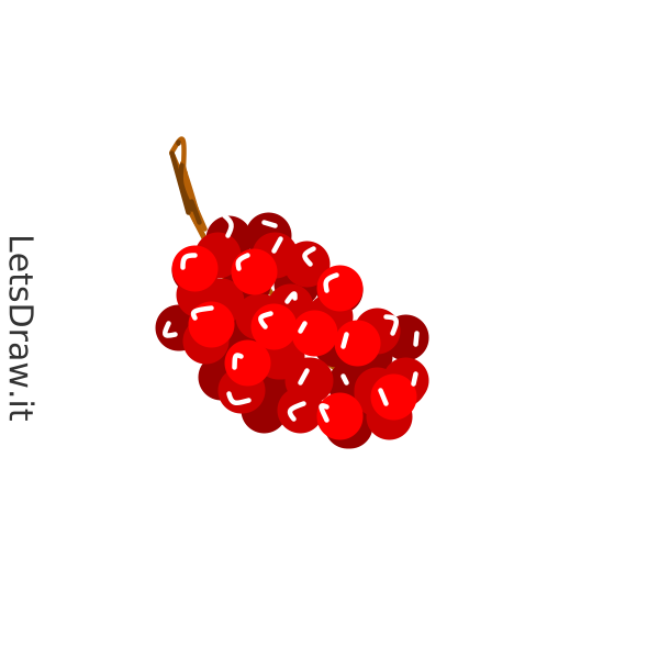 How to draw red grapes / 9gsifyu91.png / LetsDrawIt