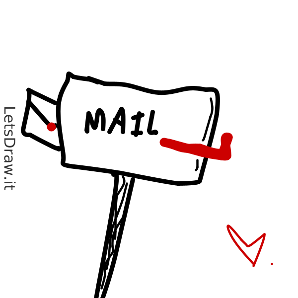 How to draw mailbox / 9h8wf5sqx.png / LetsDrawIt