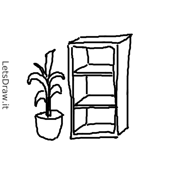How to draw shelf / 9indttnok.png / LetsDrawIt