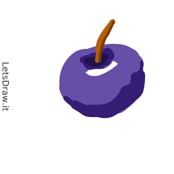 How to draw berry / Learn to draw from other LetsdrawIt players