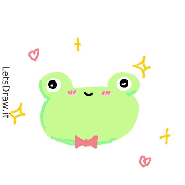 How to draw frog / 9m78thuah.png / LetsDrawIt