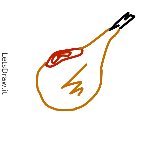 How to draw Ham / 9mayjy853.png / LetsDrawIt