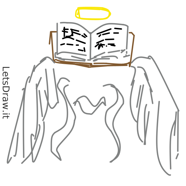 How to draw Holy bible / 9mi3b1651.png / LetsDrawIt