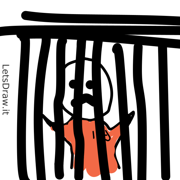 How to draw prisoner / 9mn5r9usk.png / LetsDrawIt