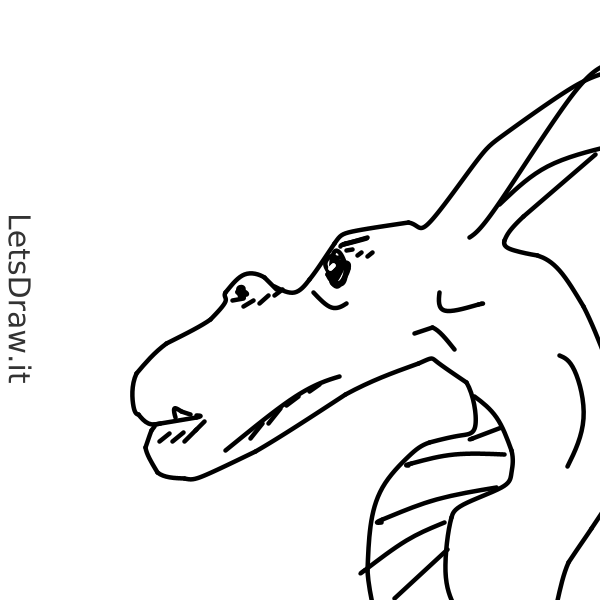 How to draw dragon / 9myc6erb.png / LetsDrawIt