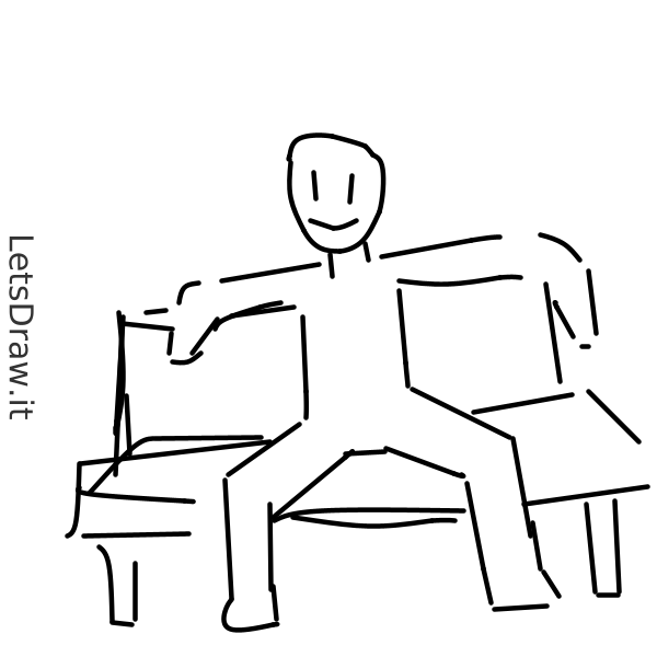 How to draw bench / 9n3dm1ki1.png / LetsDrawIt