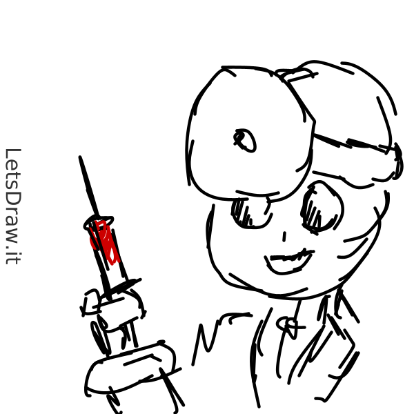 How to draw doctor / 9n8qrfxxp.png / LetsDrawIt