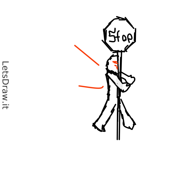 How to draw stop sign / 9niypr8zo.png / LetsDrawIt