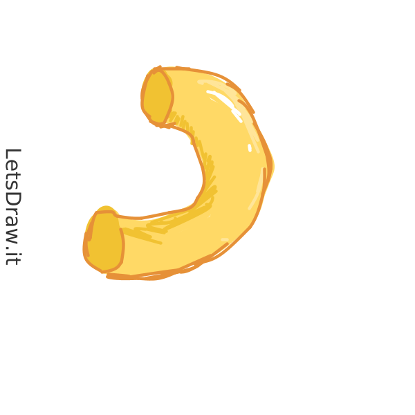 How to draw macaroni / 9nwsfz5zd.png / LetsDrawIt