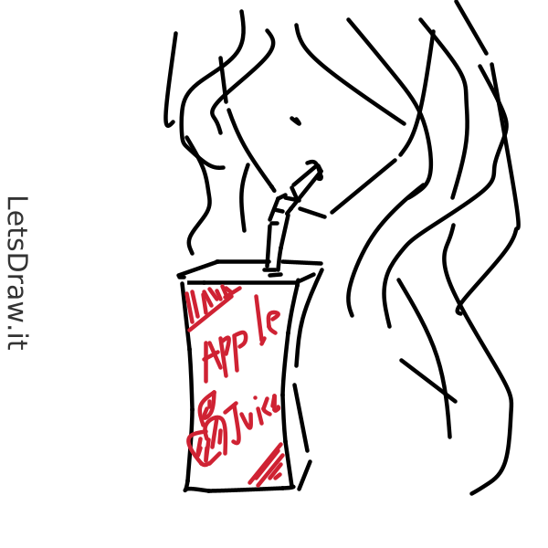 How to draw juice / 9ozirjmbx.png / LetsDrawIt