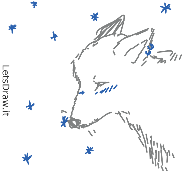 How to draw snow / 9tacn1ueo.png / LetsDrawIt