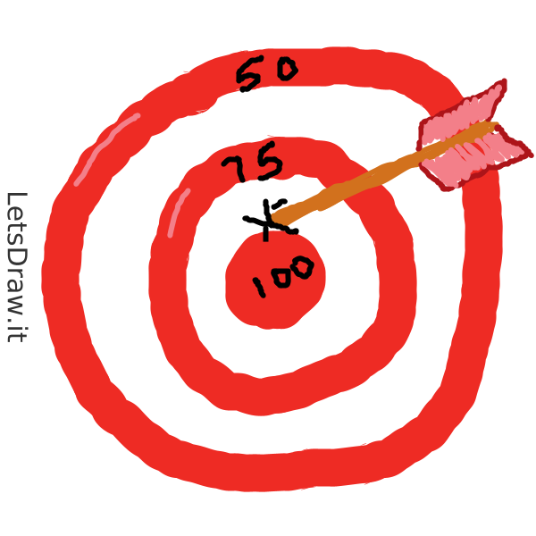 How to draw target / 9ubux5nei.png / LetsDrawIt