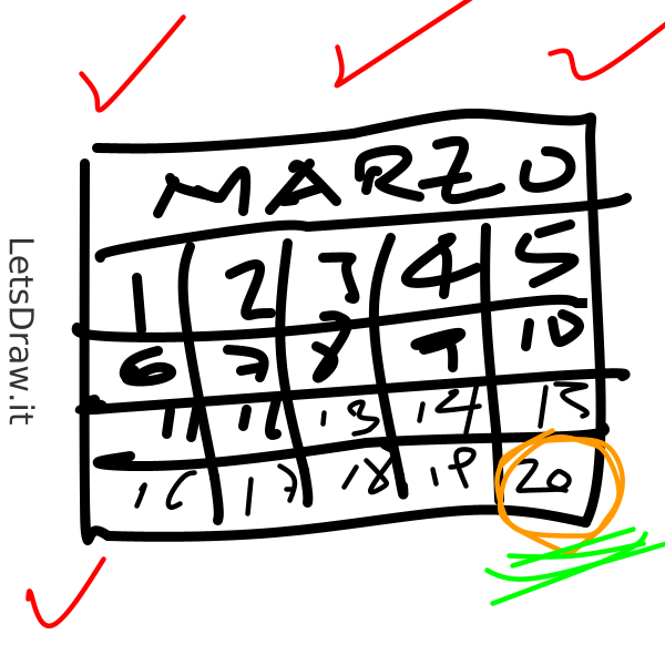 How to draw date / 9uuiecc9s.png / LetsDrawIt