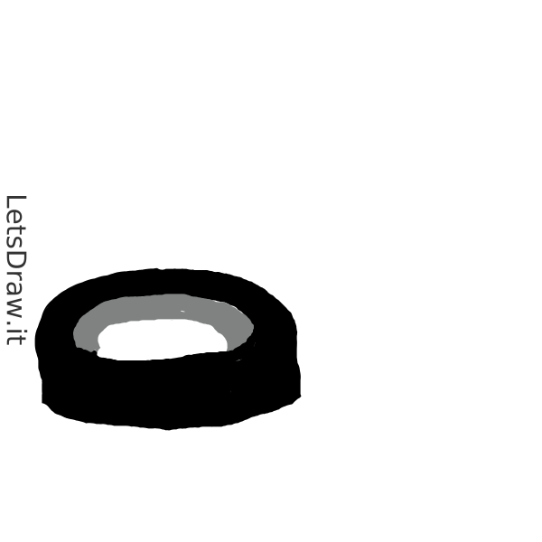 How to draw tire / 9wcggs7ob.png / LetsDrawIt